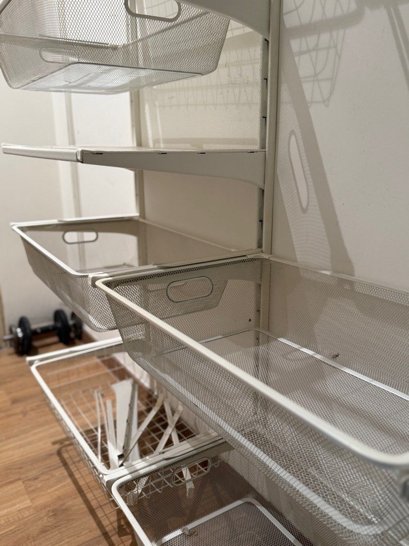 ALGOT IKEA Series open concept wardrobe for Laundry or Clothes ...