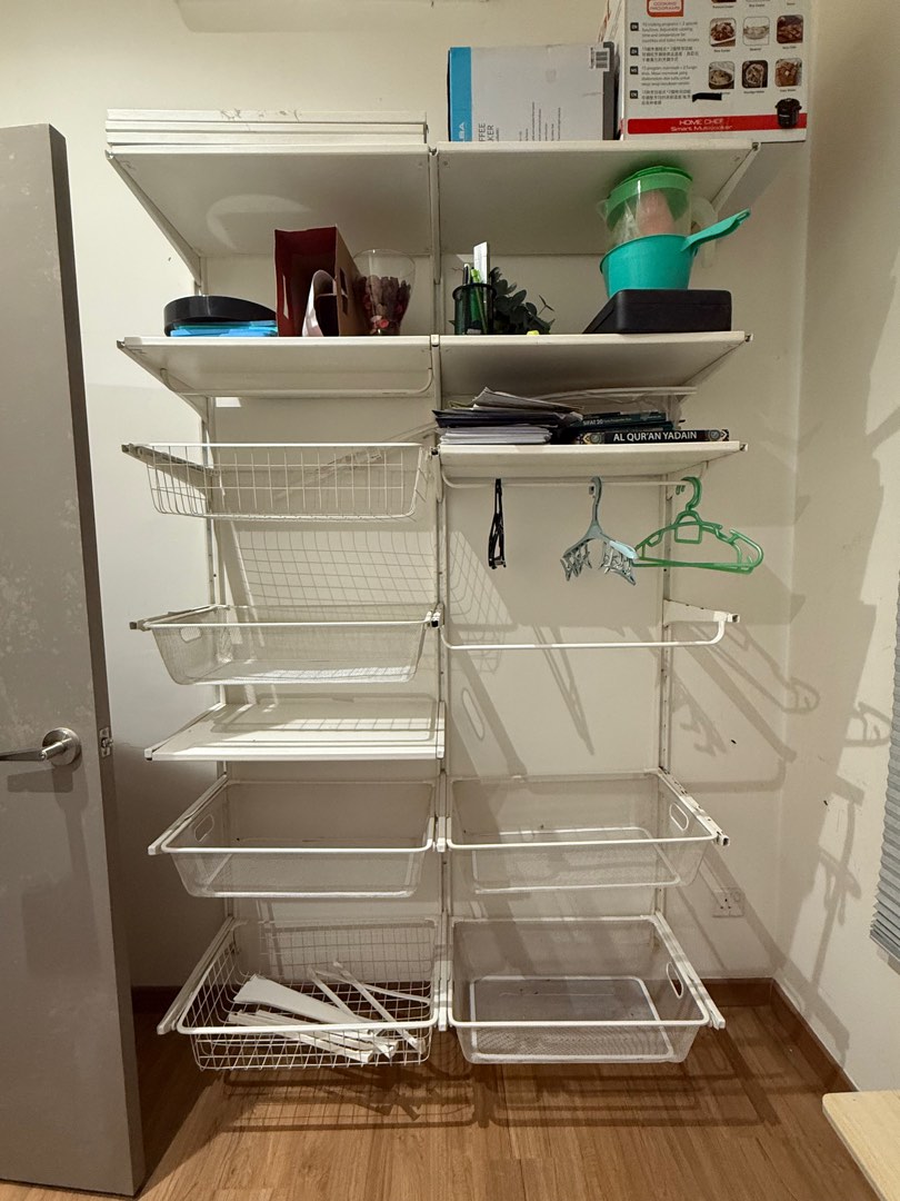 ALGOT IKEA Series open concept wardrobe for Laundry or Clothes ...