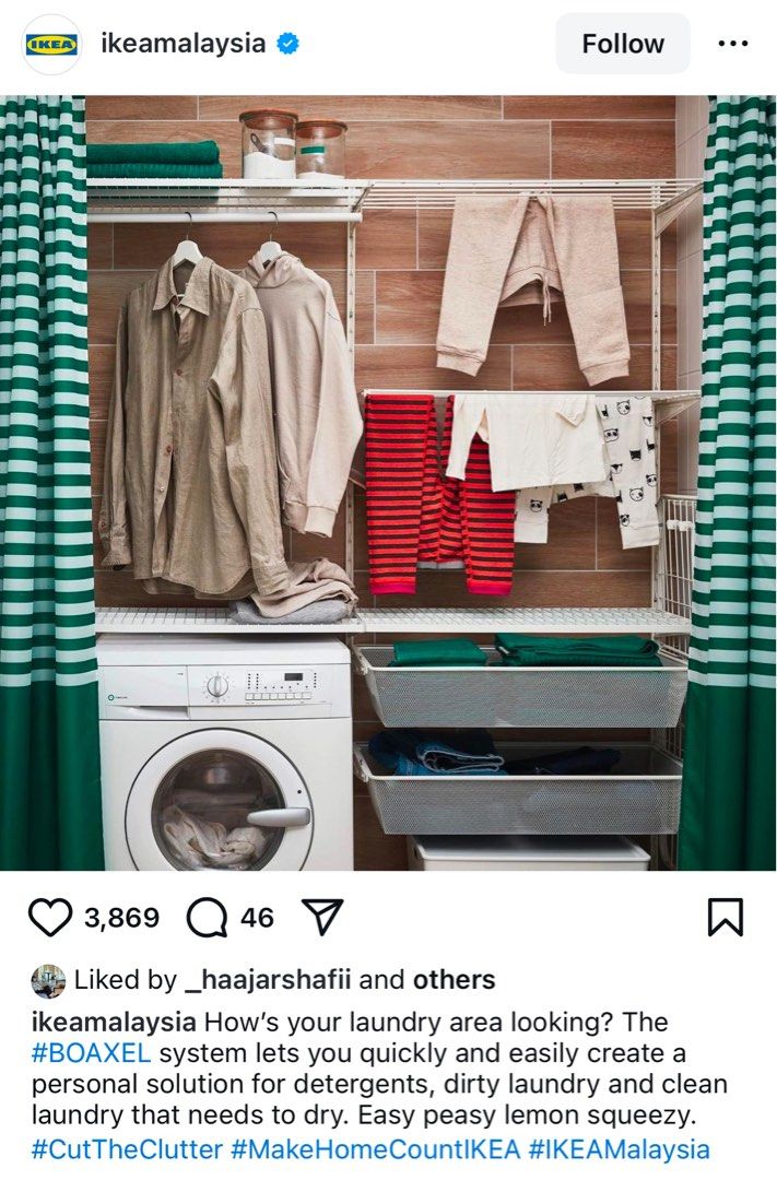 ALGOT IKEA Series open concept wardrobe for Laundry or Clothes ...