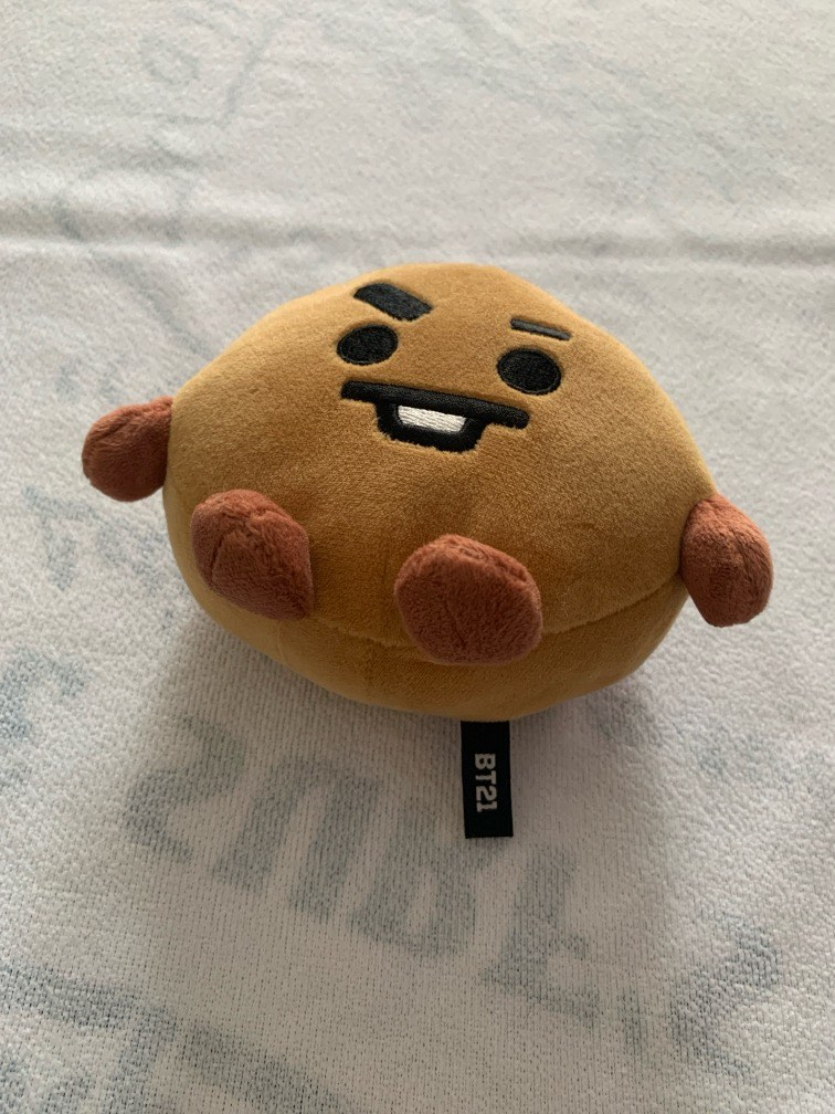 BT21 Shooky Plush, Hobbies & Toys, Toys & Games on Carousell