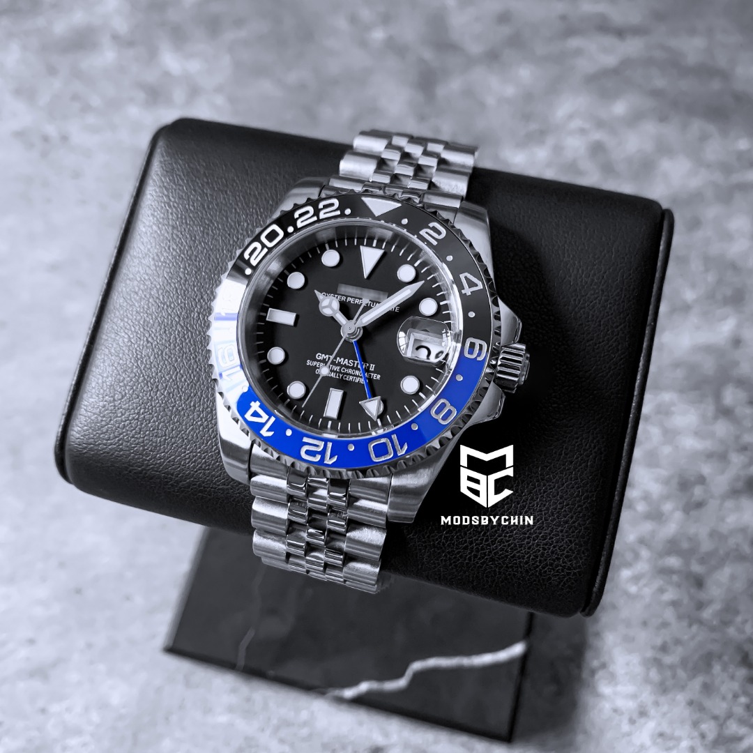 [BUILD] Seiko Gmt Master 2 Batman/Batgirl Mod, Men's Fashion, Watches ...