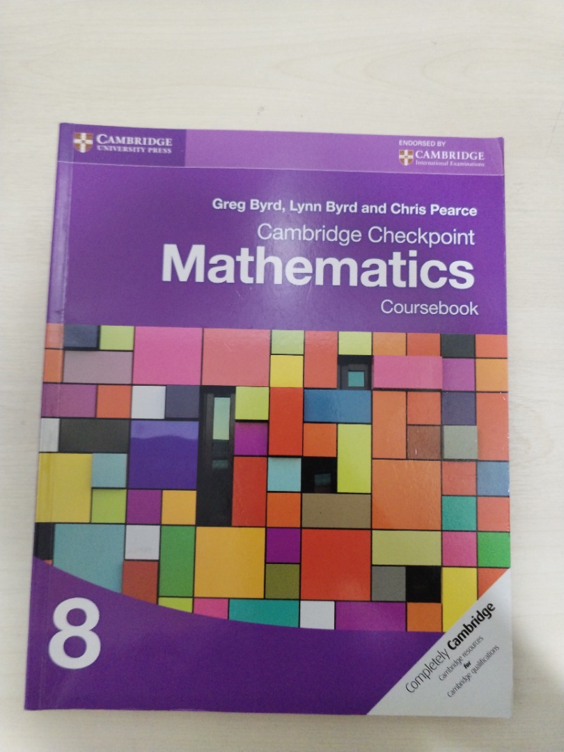 Cambridge checkpoint mathematics coursebook 8, Hobbies & Toys, Books ...