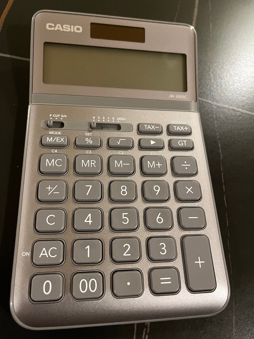 CASIO JW-200SC Calculator, Computers & Tech, Office & Business ...