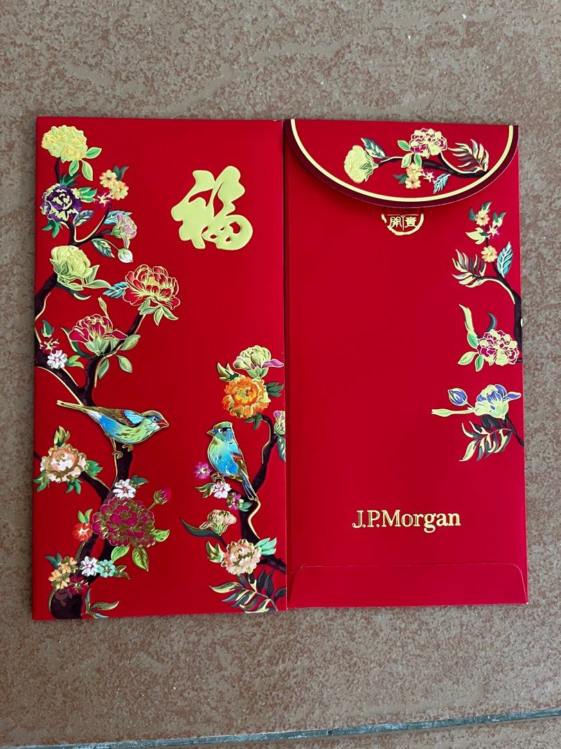 CNY 2025 Angpao JP Morgan, Hobbies & Toys, Collectibles & Memorabilia ...
