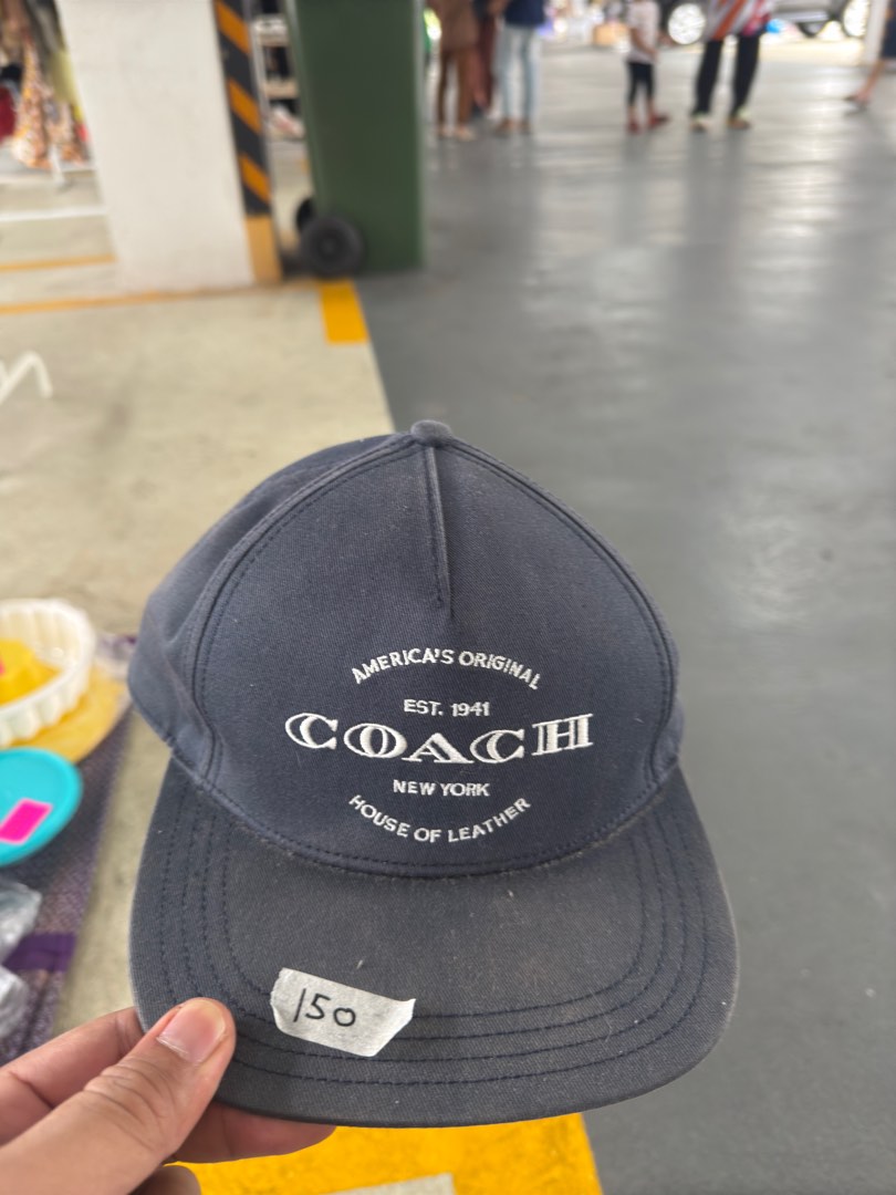 Coach cap, Men's Fashion, Watches & Accessories, Cap & Hats on Carousell