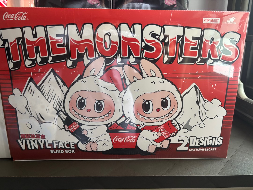 Coca Cola Labubu, Hobbies & Toys, Memorabilia & Collectibles, Fan ...
