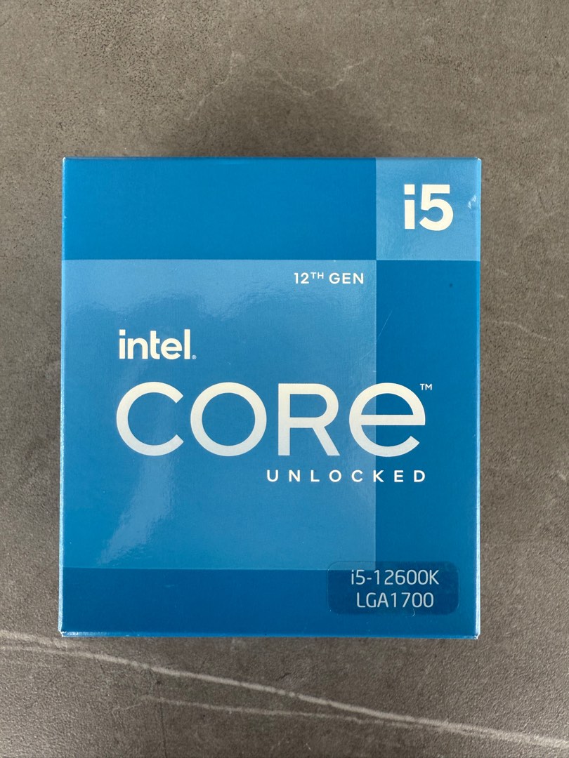 CPU Intel i5 12th gen 12600K - LGA1700, Computers & Tech, Parts ...