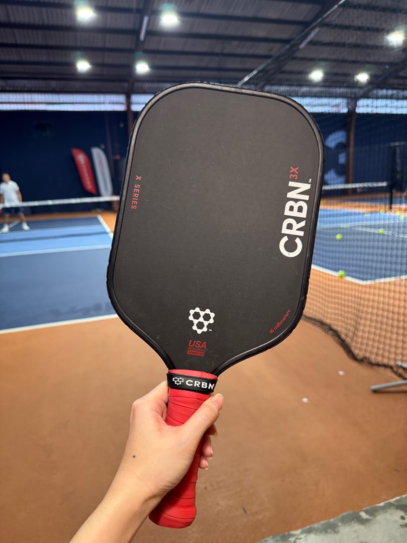 CRBN 3X Hybrid Power Pickleball Paddle, Sports Equipment, Sports ...