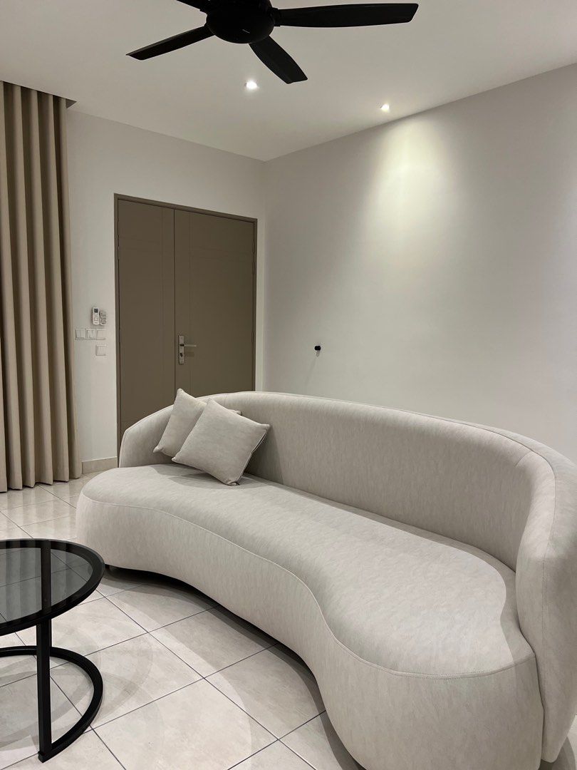 Curve Sofa - self pickup (Seremban), Furniture & Home Living, Furniture ...