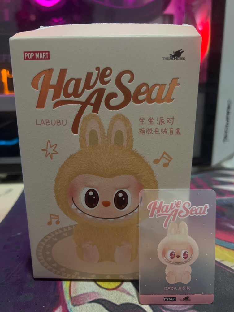 DaDa Labubu V2, Popmart, Hobbies & Toys, Collectibles & Memorabilia ...