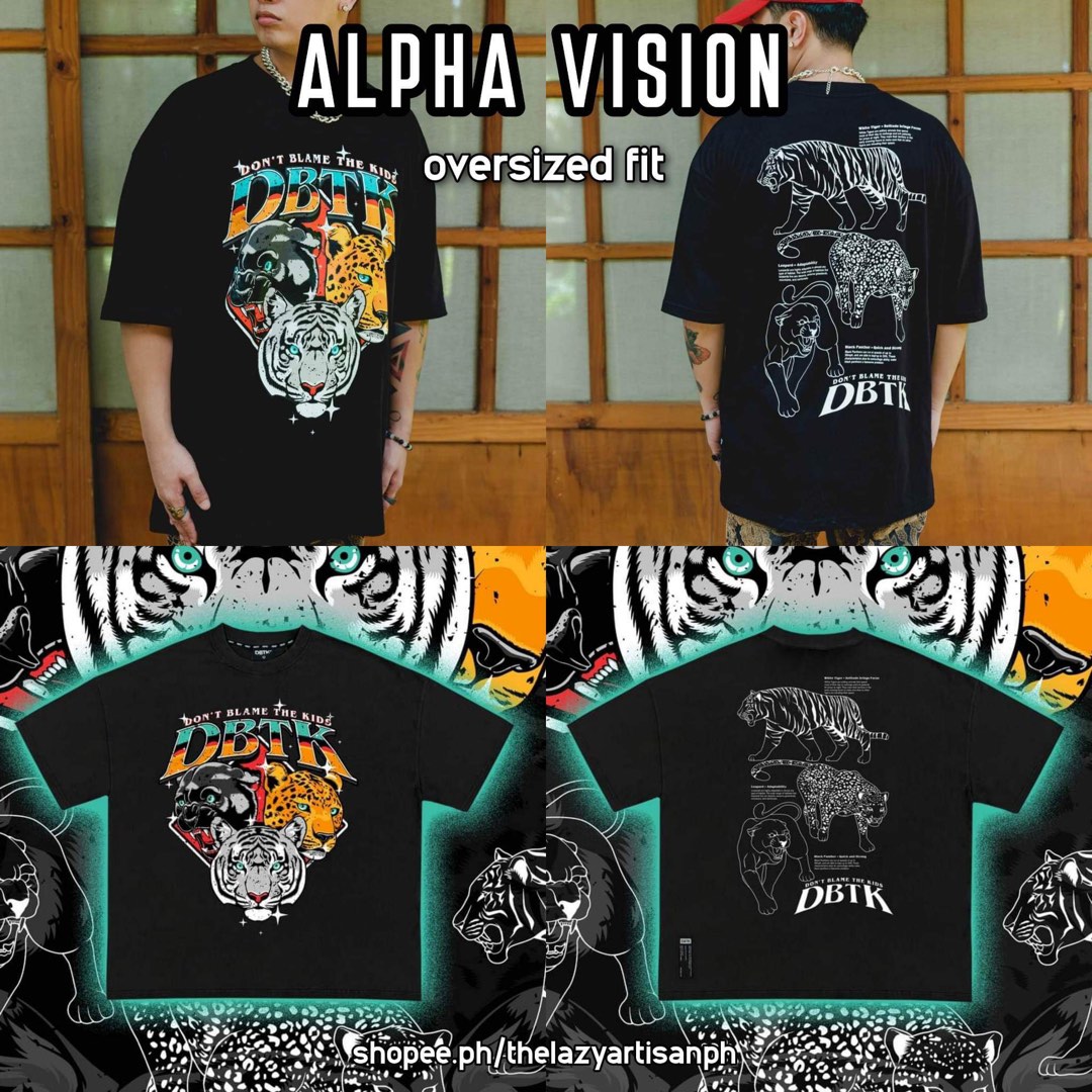 DBTK Alpha Vision | XXL Oversize, Men's Fashion, Tops & Sets, Tshirts ...