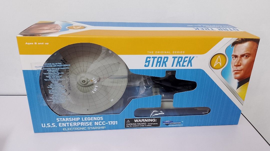 Diamond Select Toys Star Trek USS Enterprise NCC-1701 Electronic Toy ...
