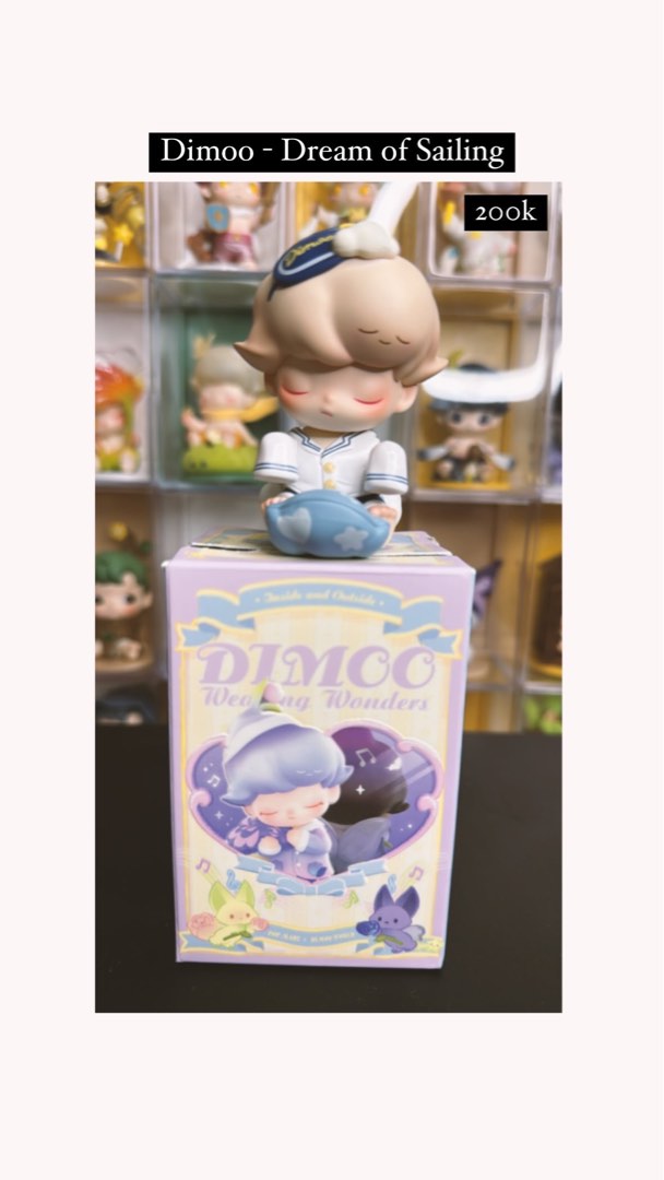 Dimoo - Weaving Wonders Dream of Sailing, Toys & Collectibles, Mainan ...