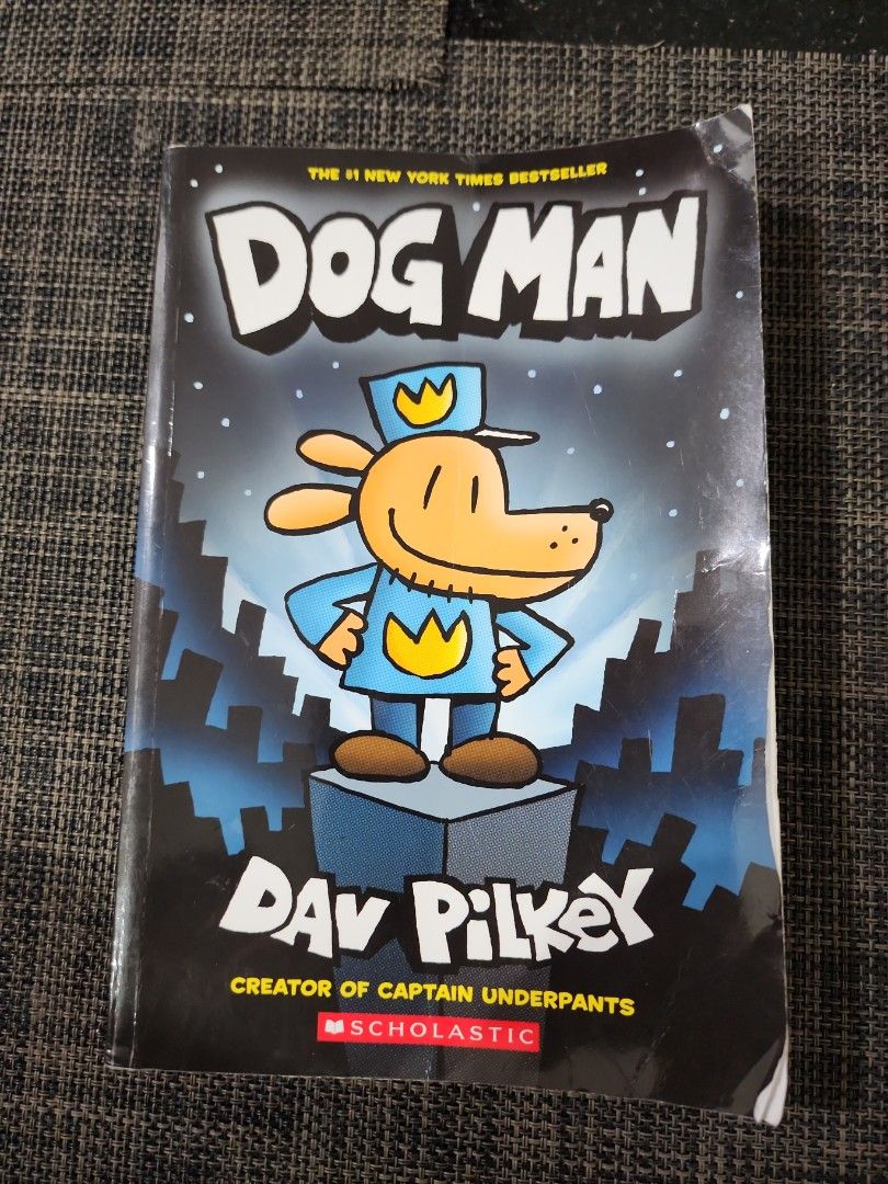 DOG MAN BY DAV PILKEY, Hobbies & Toys, Books & Magazines, Comics ...