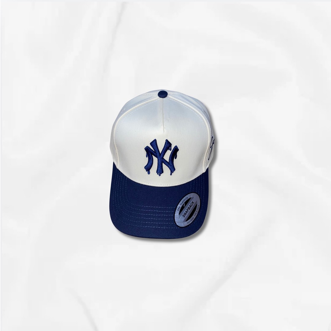 Dripping New York Yankees A-Frame Fit Cap, Men's Fashion, Watches ...