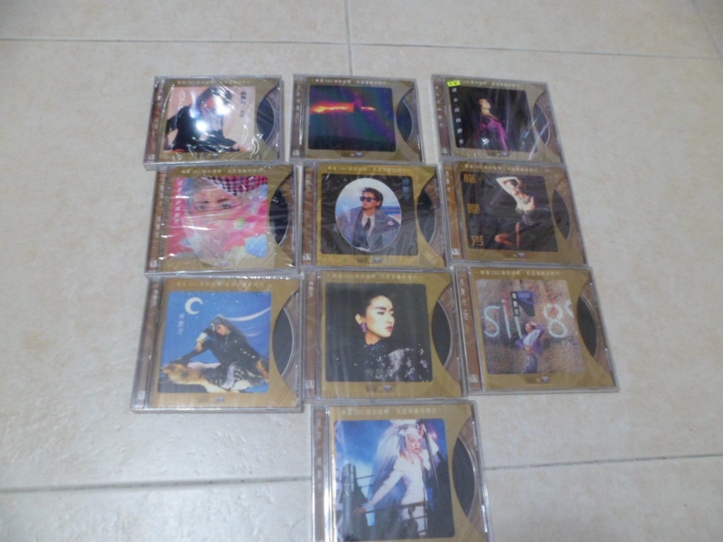 10 隻 全新未開 華星 梅艷芳 壞女孩 烈焰紅唇 淑女 心債 DSD 10 CD NEW, 興趣及遊戲, 音樂、樂器 & 配件, 音樂與媒體 - CD 及 DVD - Carousell