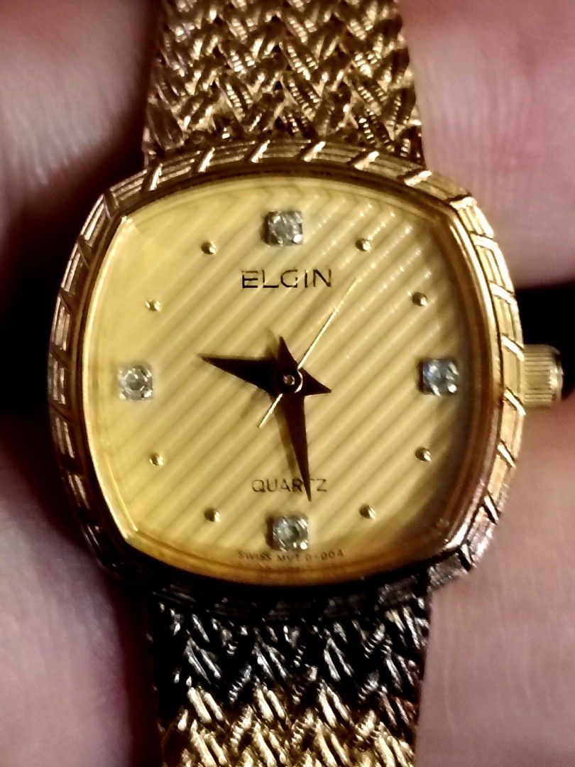 Elgin ladies Swiss watch, Women's Fashion, Watches & Accessories ...