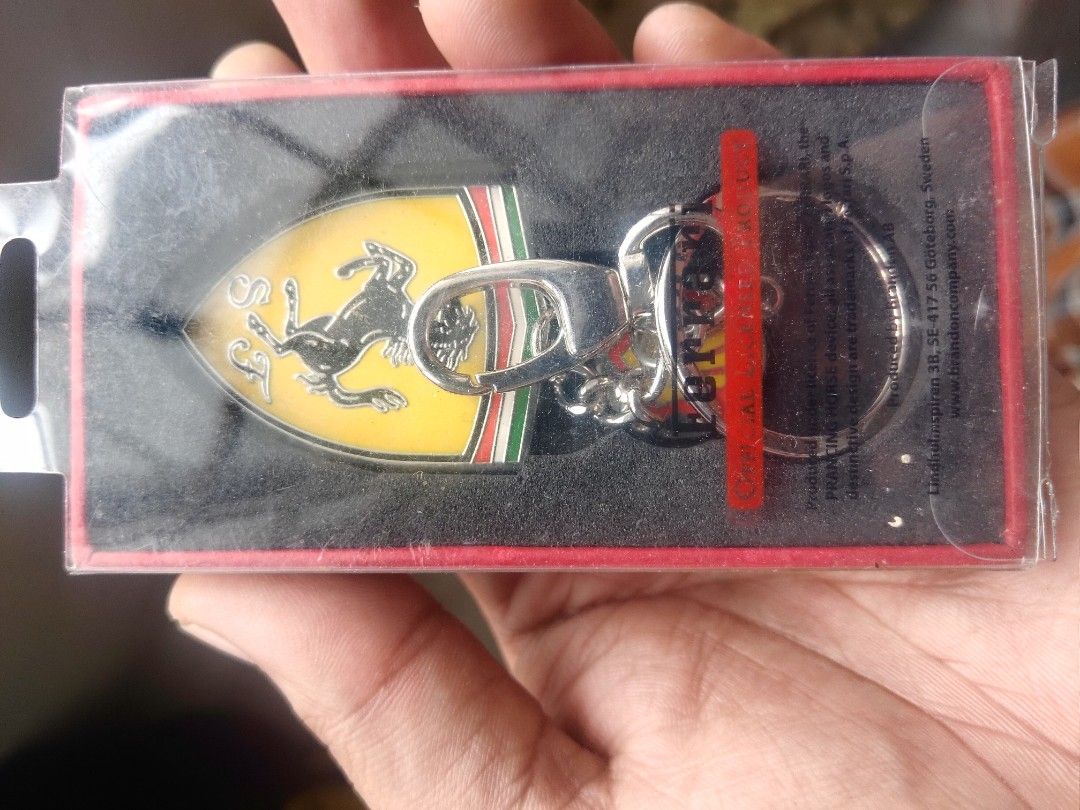 Ferrari keychain still in box, Hobbies & Toys, Collectibles ...