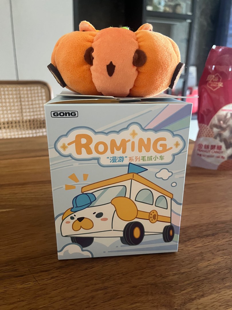 Gong Roaming car for labubu popmart triggered pumpkin, Hobbies & Toys ...