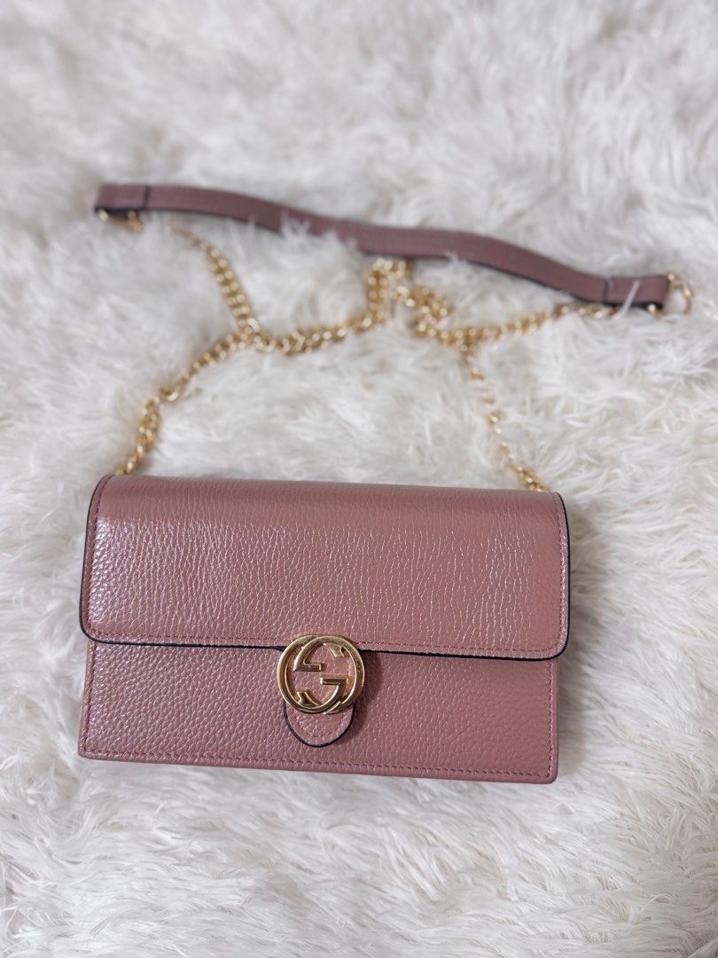 GUCCI INTERLOCKING WOC, Women's Fashion, Bags & Wallets, Cross-body ...