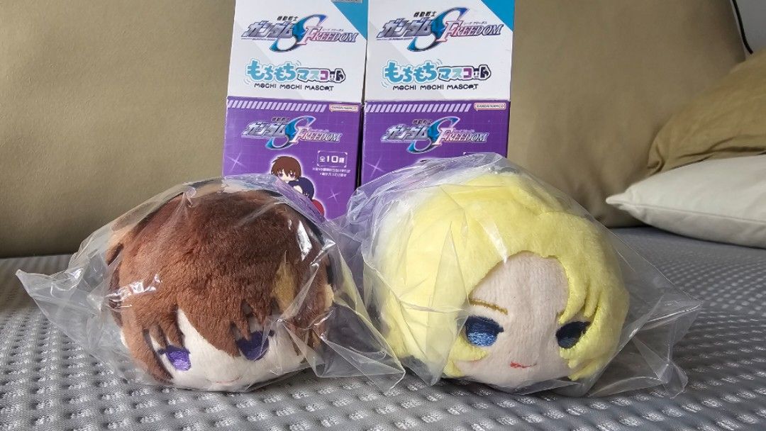 Gundam Seed Freedom Mochi Mochi Mascot - Kira Yamato & Orphee, Hobbies ...