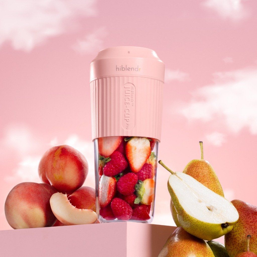 HiBlendr Original Juice Cup Pro S Re-Engineered Blender - Flamingo Pink ...