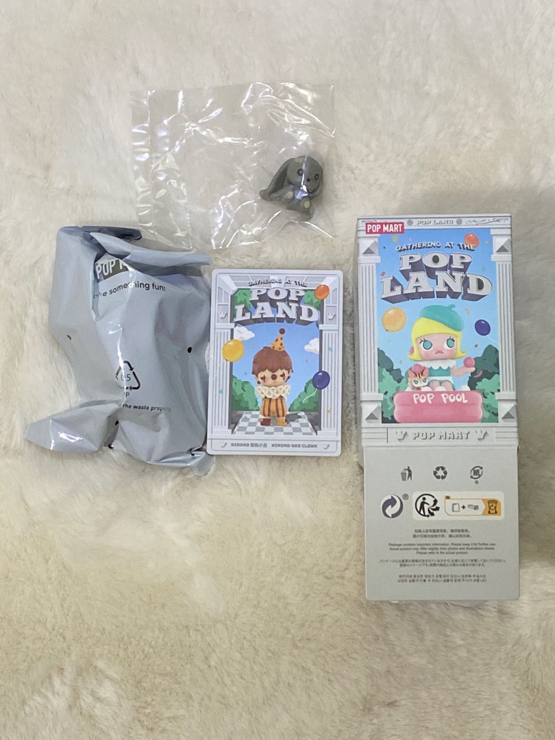 Hirono - Sad Clown, Hobbies & Toys, Toys & Games on Carousell