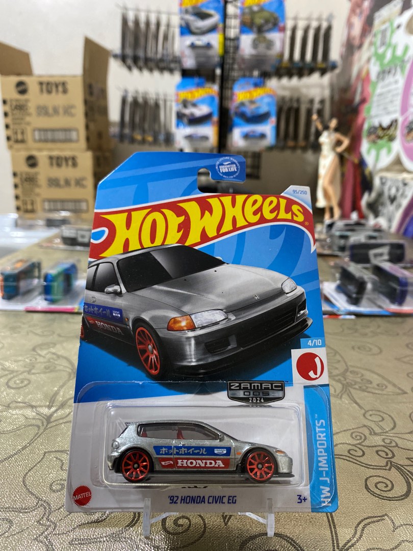 Hot Wheels (ZAMAC)Zink, Aluminum,Magnesium & Copper Alloy- 92 Honda ...