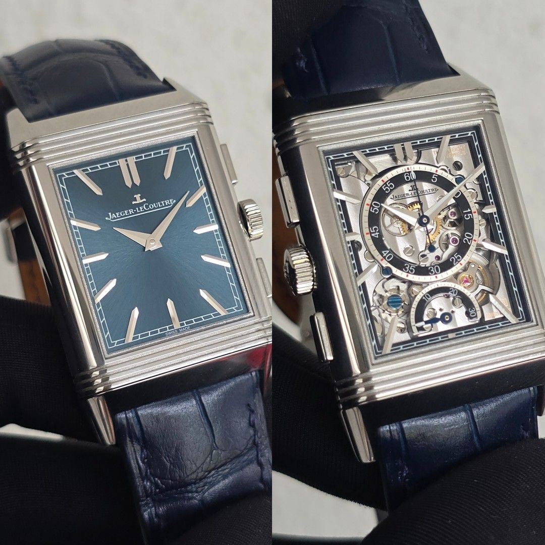 [BOUTIQUE EXCLUSIVE!] JLC JAEGER LECOULTRE REVERSO TRIBUTE DUAL FACE ...