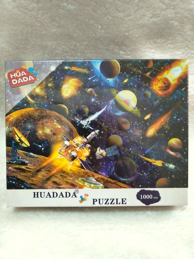 HUADADA Jigsaw Puzzle (1000 pcs) - Space, Hobbies & Toys, Toys & Games ...