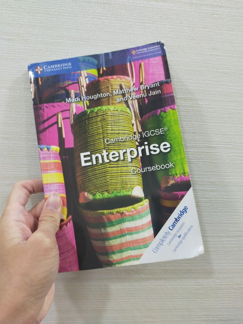 Igcse enterprise textbook, Hobbies & Toys, Books & Magazines, Textbooks ...