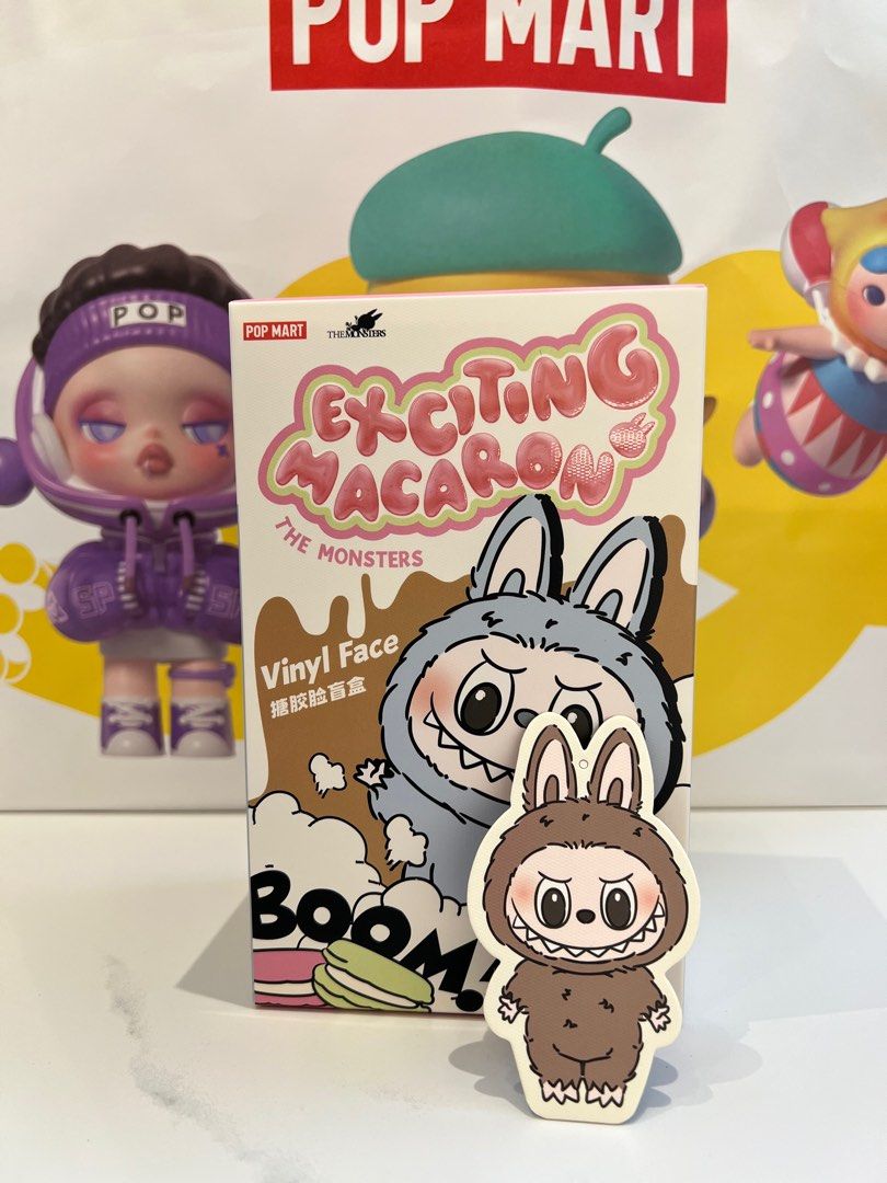 Labubu V1 Exciting Macaron Toffee, Hobbies & Toys, Toys & Games on ...