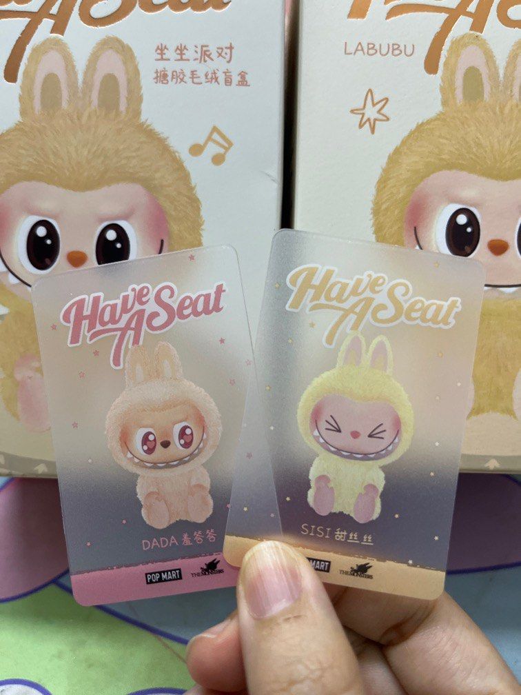 Labubu V2 dada + Sisi, Hobbies & Toys, Toys & Games on Carousell