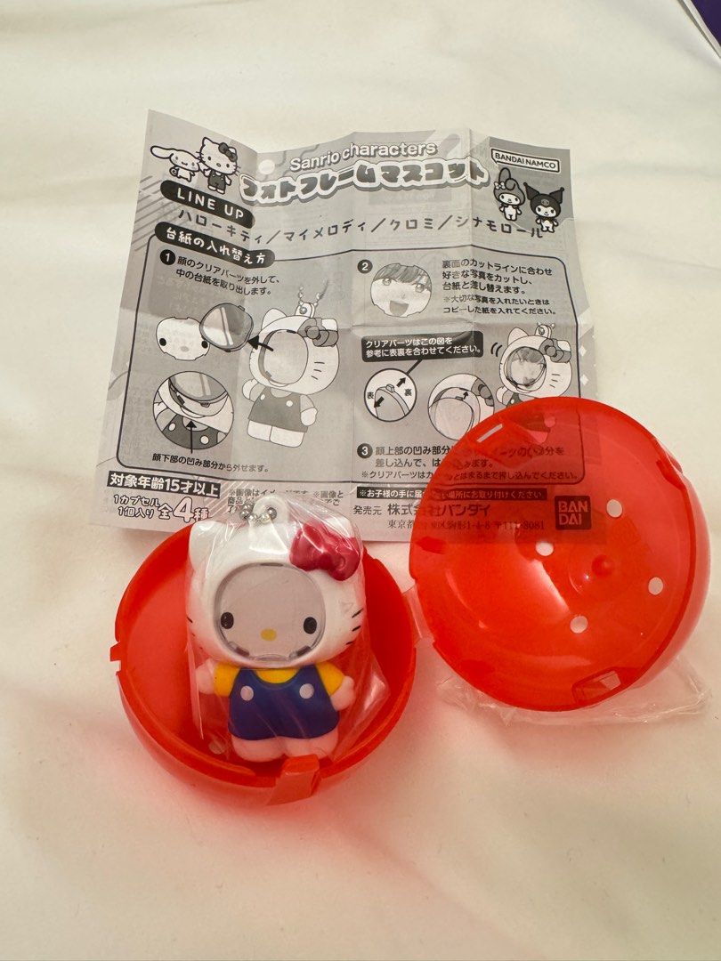 Latest HOT Hello kitty Sanrio Characters Photo Frame Mascot All 4 types ...