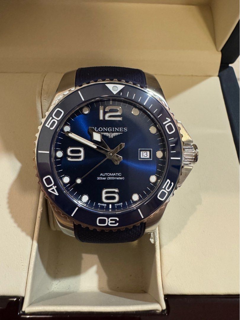 Longines Hydroconquest 43mm, Luxury, Watches on Carousell