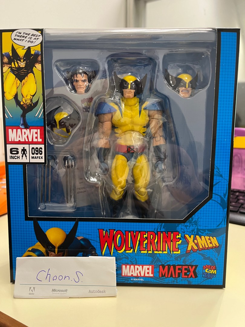 Mafex wolverine 096 comic ver(reissue 2024), Hobbies & Toys, Toys ...