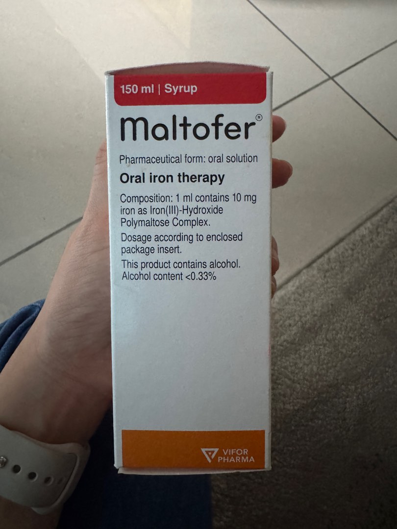 Maltofer Oral Iron Therapy, Health & Nutrition, Health Supplements ...
