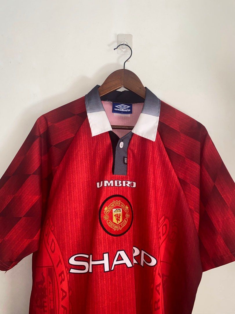 MANCHESTER UNITED UMBRO SHARP THEATRE OF DREAMS TOD RARE AUTHENTIC 1996 ...