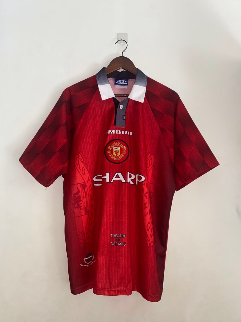 MANCHESTER UNITED UMBRO SHARP THEATRE OF DREAMS TOD RARE AUTHENTIC 1996 ...