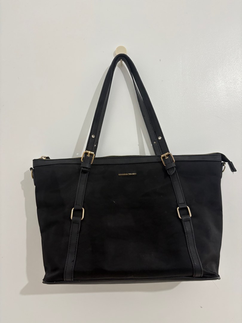 Mango Nylon Tote Bag, Women's Fashion, Bags & Wallets, Tote Bags on ...