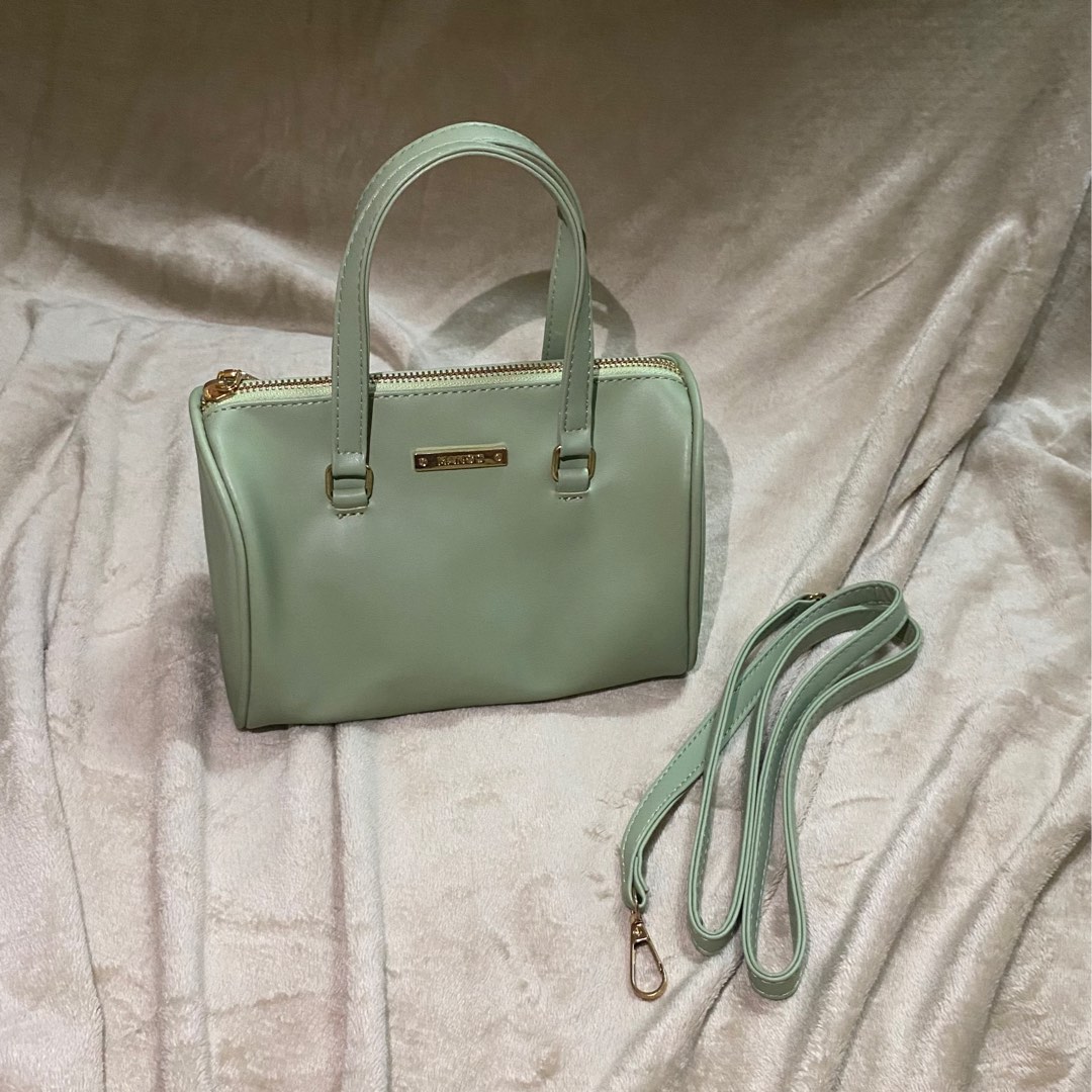 Mango Sage Green Purse / Cross Body Bag, Women's Fashion, Bags ...