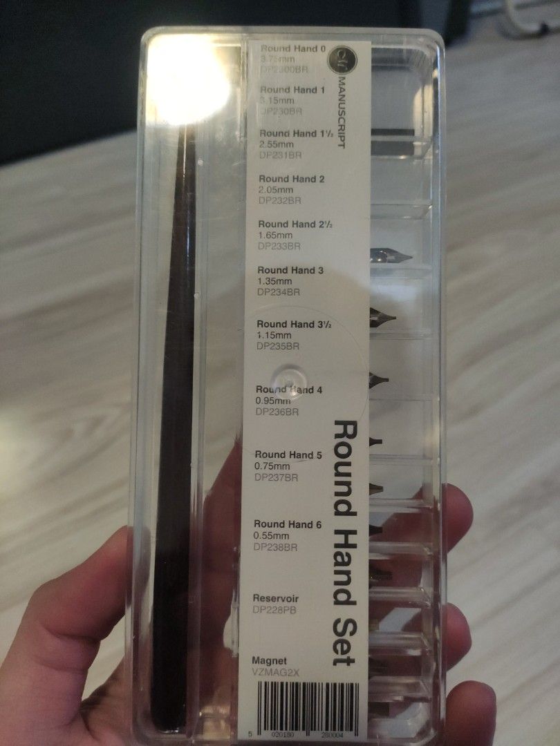 Manuscript Round Hand Set Calligraphy Tools, Hobbies & Toys, Stationery ...