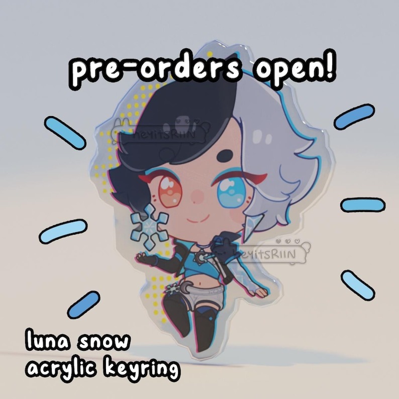 Marvel Rivals Luna Snow Acrylic Charm Pre-Order, Hobbies & Toys ...
