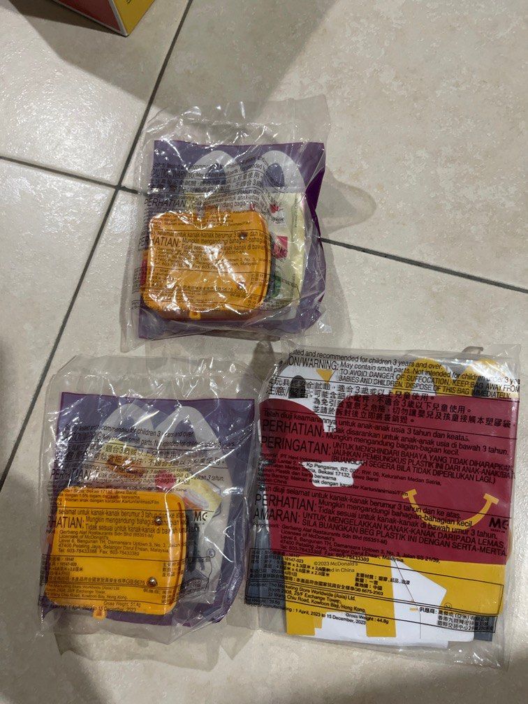 McD Happy Meal Playset, Hobbies & Toys, Toys & Games on Carousell
