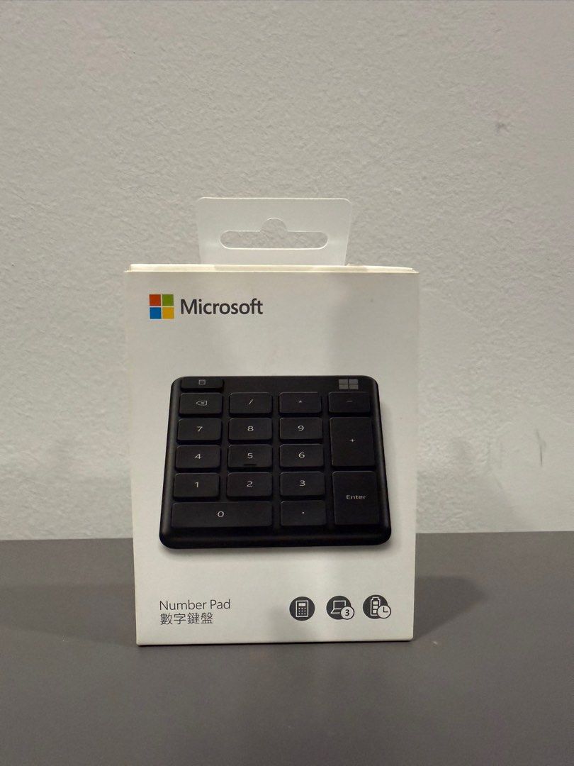 Microsoft Wireless Bluetooth Number Pad / Keypad, Computers & Tech, Parts & Accessories ...