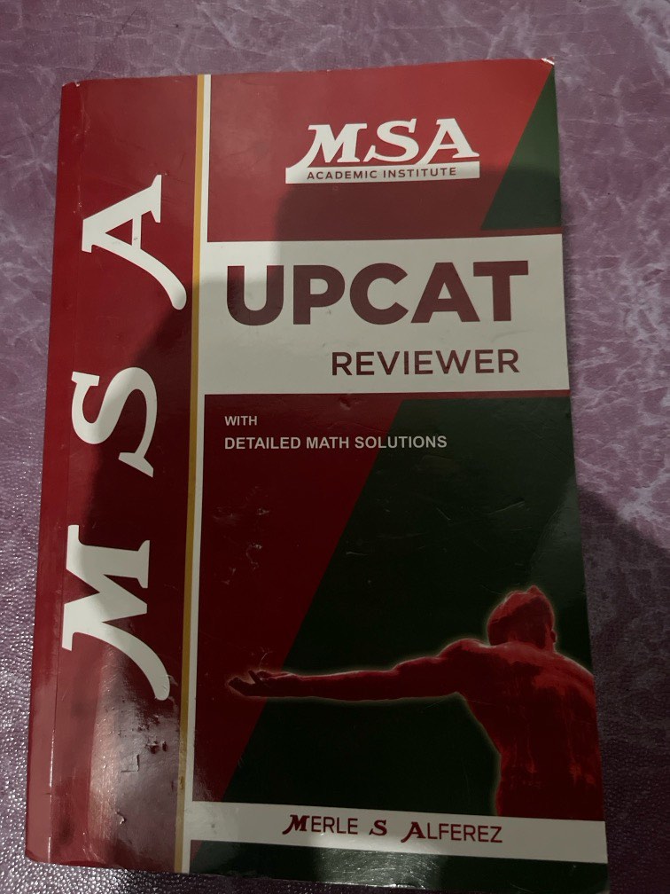 MSA UPCAT REVIEW 2025, Hobbies & Toys, Books & Magazines, Assessment ...