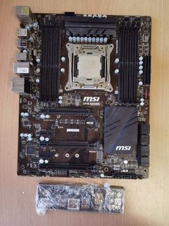 ASUS X99-E WS motherboard 14 cores CPU combo, Computers & Tech, Parts ...