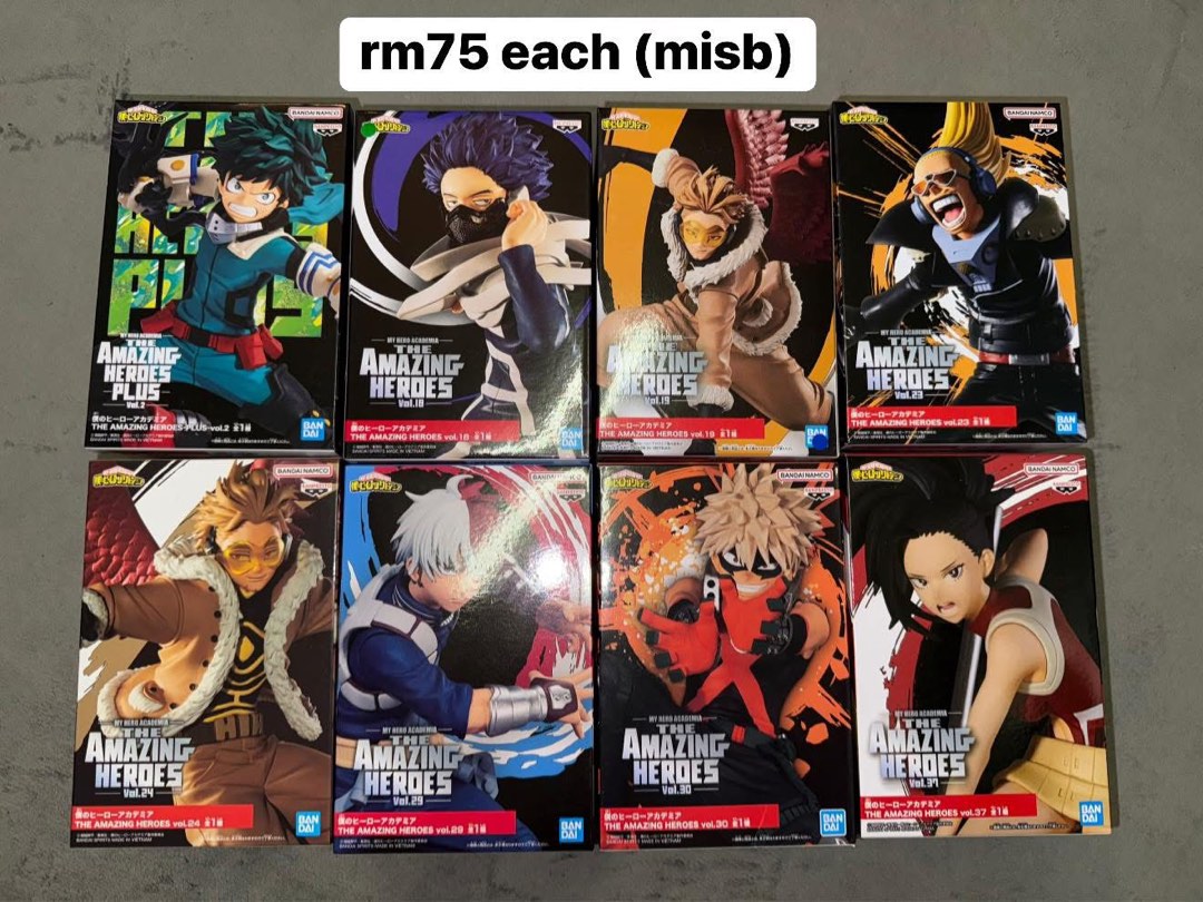 My Hero Academia - The Amazing Hero, Hobbies & Toys, Toys & Games on ...