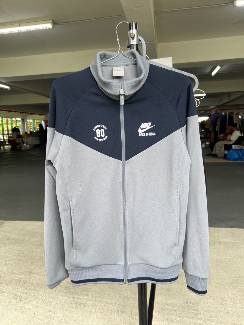 Nike Track Top, Jacket, Sweater, Men's Fashion, Activewear on Carousell