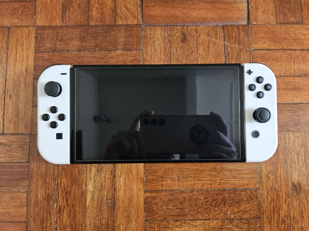 Nintendo Switch Oled with 128GB + IINE Elite Joycons, V Shape Joycon ...